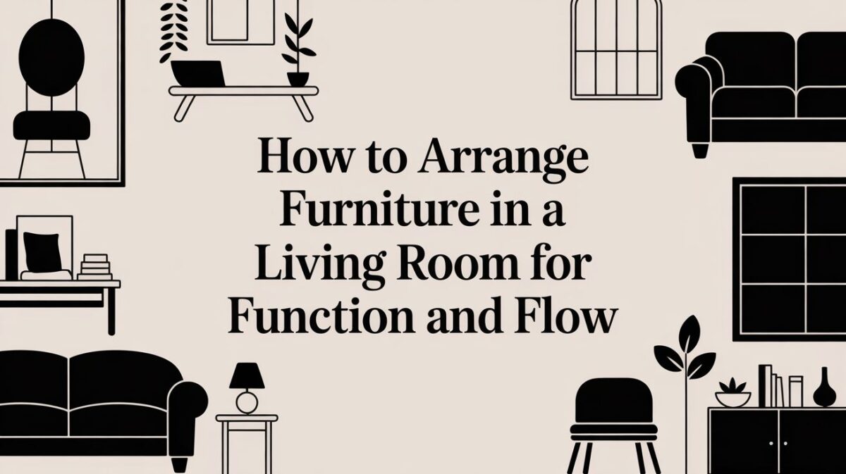 How to Arrange Furniture in a Living Room for Timeless Elegance